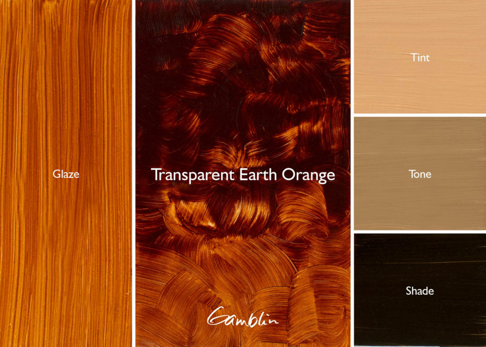 Transparent Earth Orange - Gamblin Artists Colors