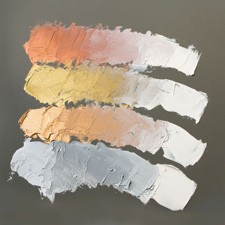 Metallic Oil Paint - Copper, Silver, & Gold - Gamblin Artists Colors