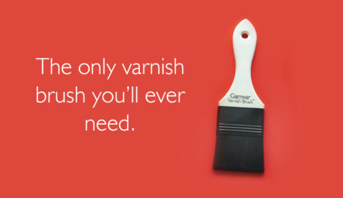 Gamvar Varnish Brush - Gamblin Artists Colors