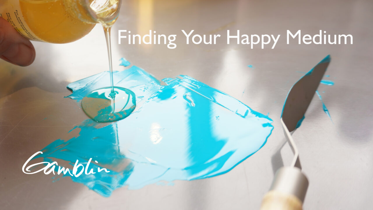Finding Your Happy Medium - the best oil painting medium for your work